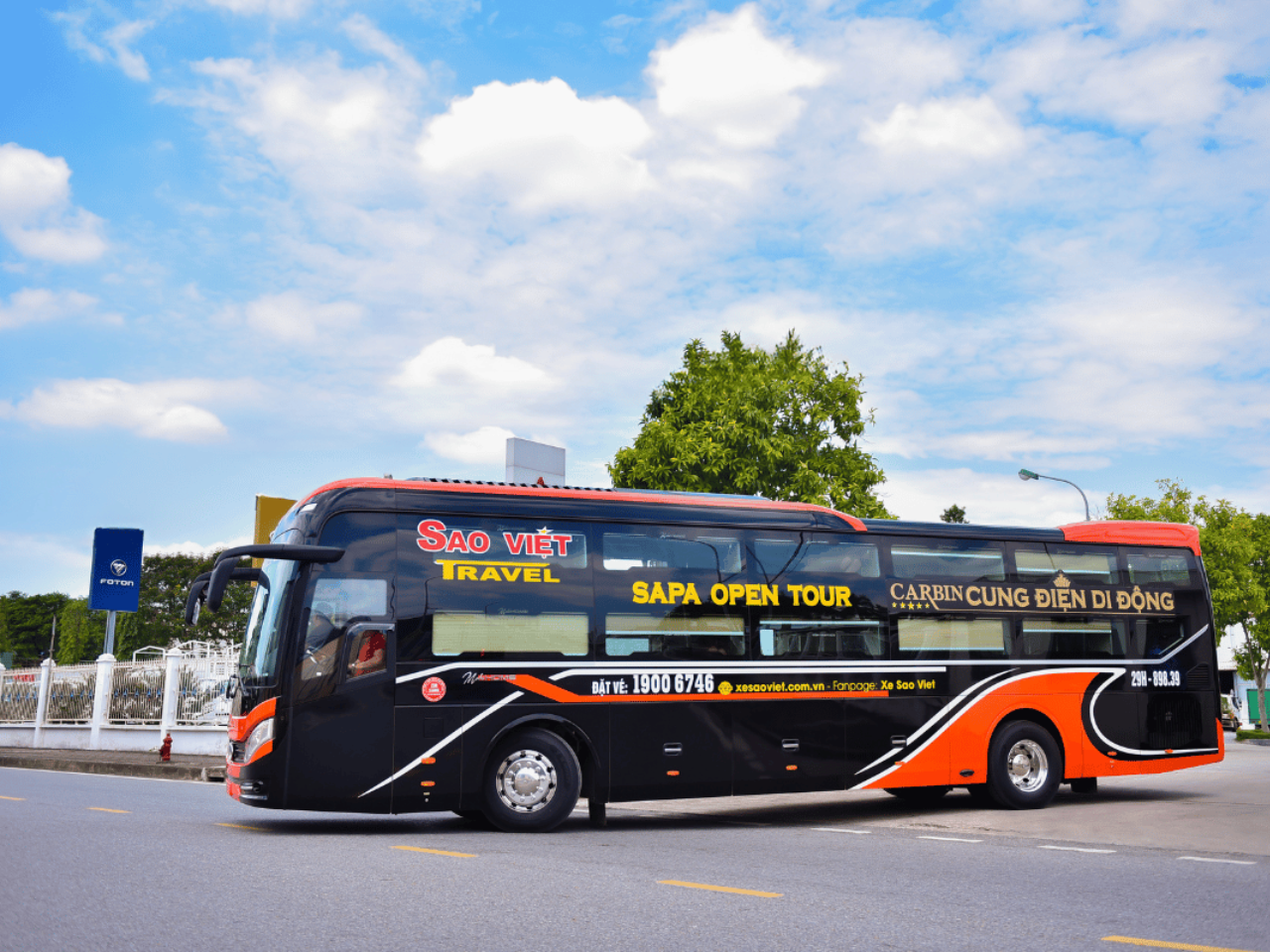 Xe limousine Ninh Bình - Sapa - Sao Việt 1 - XE VIP HẠNG THƯƠNG GIA